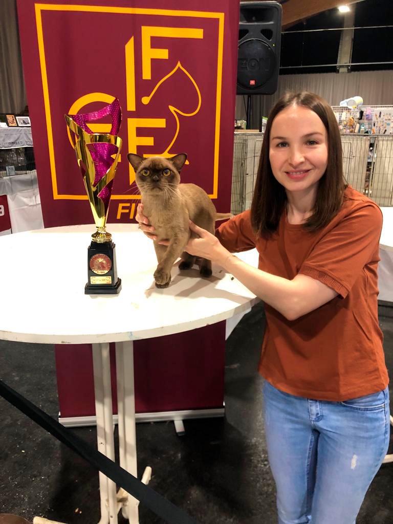 FIFe Cat Show, Wiener Neustadt 2-3.09.2023. - Royal Esprit Burmese Cattery
